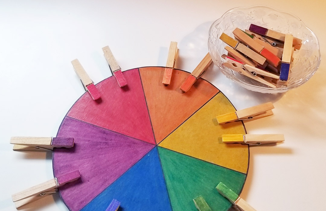 Colour Matching Wheel | Learning Jungle Canada