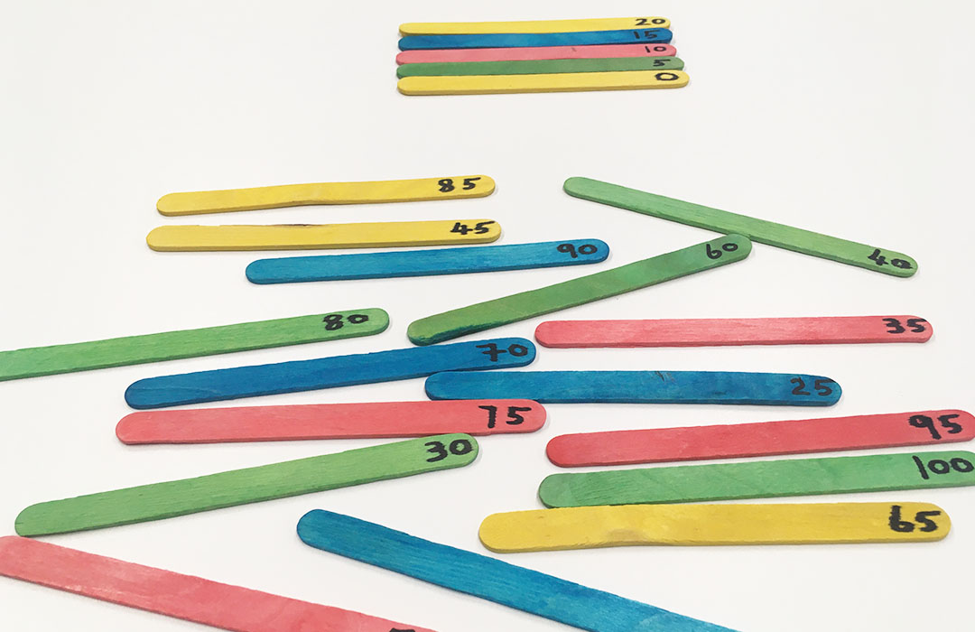 Counting Sticks | Home Activities | Learning Jungle