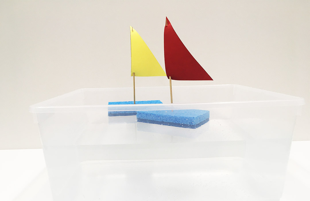 Sponge Sailboats | Home Activities | Learning Jungle